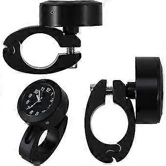 ZK-Waterproof Handlebar Clock Universal Motorcycle Bike Clock 7/8"-1 ...