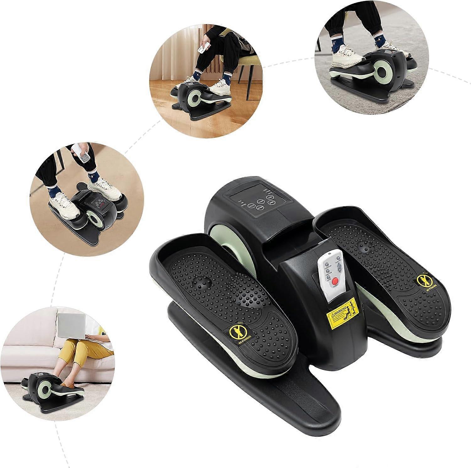 Leg Foot Exerciser Pedal, Home Office Under Desk Elliptical Electric ...