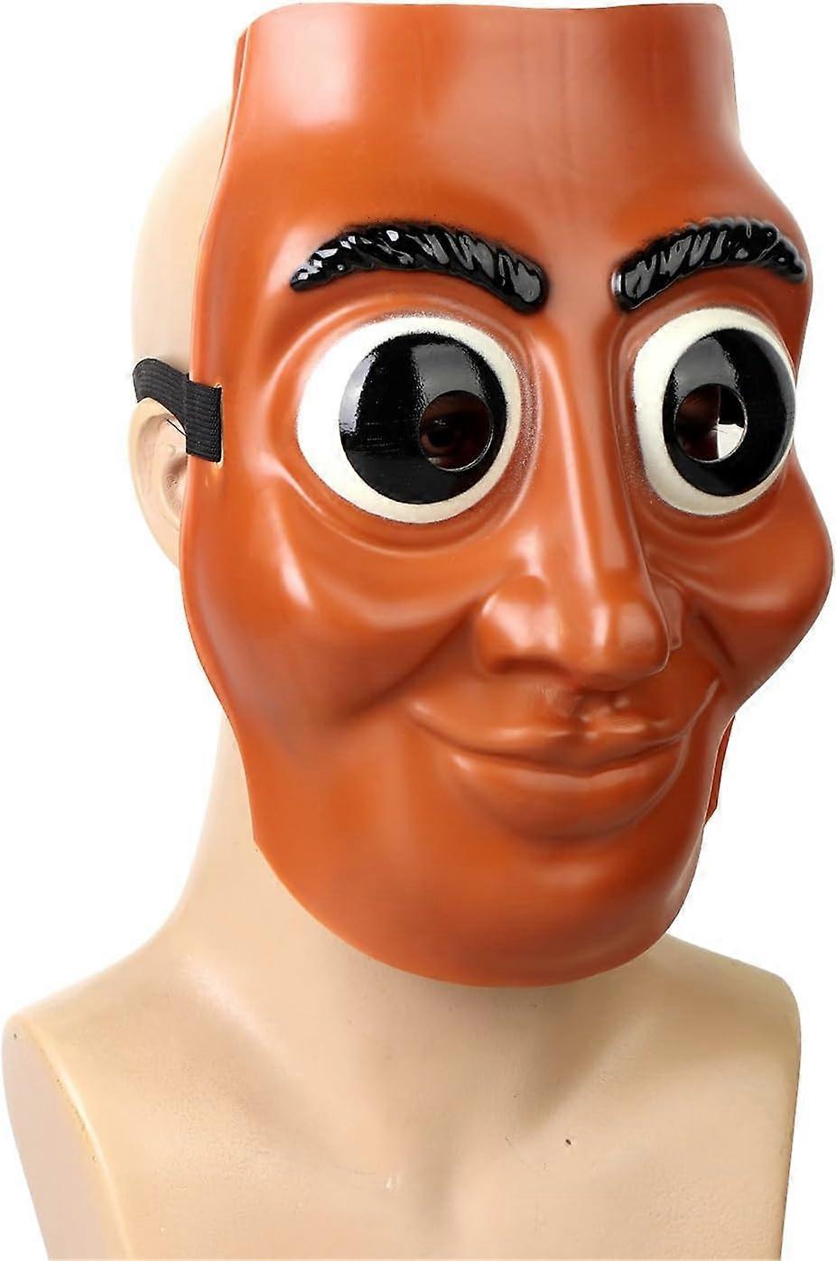 Tung Tung Sahur Mask Brain Themed Red Animals Cosplay Masquerade Mask ...