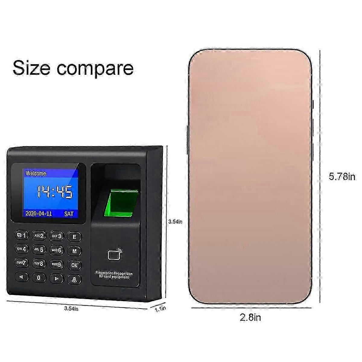 Fingerprint Time Clock For Employees - Biometric Attendance Machine ...