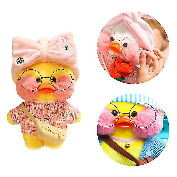 Cute Lala Fanfan Coffee Duck Plush Animal Soft Doll Kids Birthday Gift ...