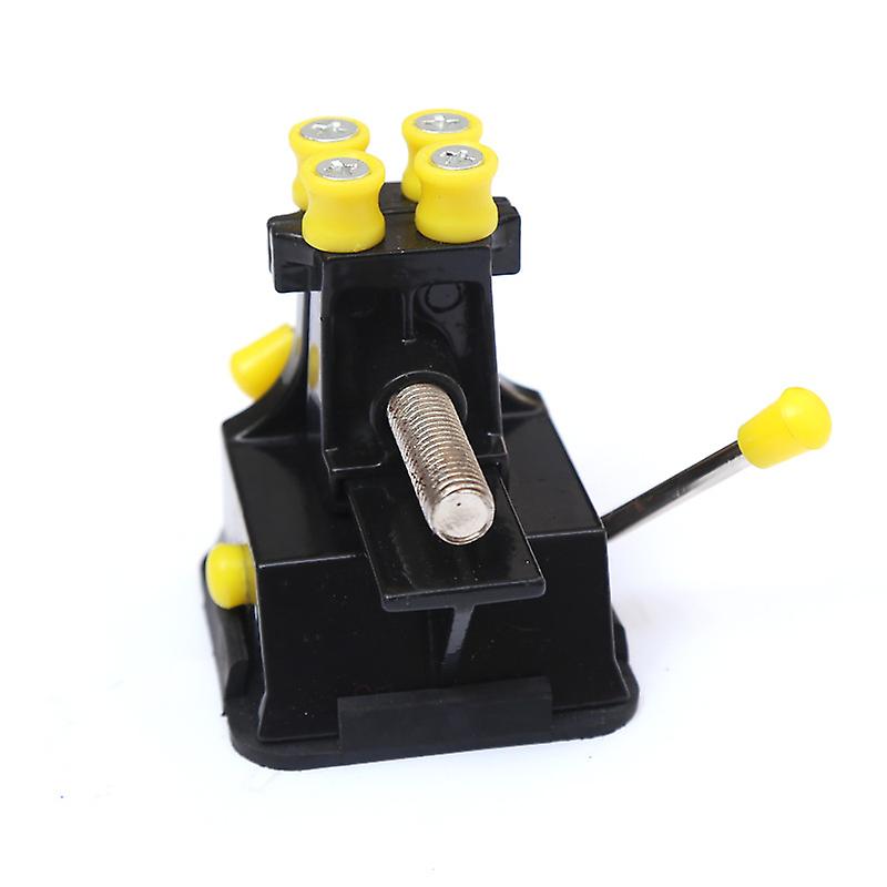 Mini Bench Vise With Rubber Suction Cup Base, Bench Vise Clamp Easy To ...