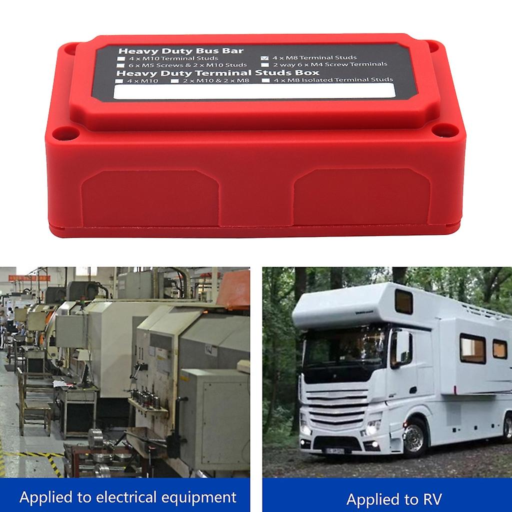 300A Bus Bar Box Heavy-Duty Modules Design Bus Bar Box with 4Terminal ...