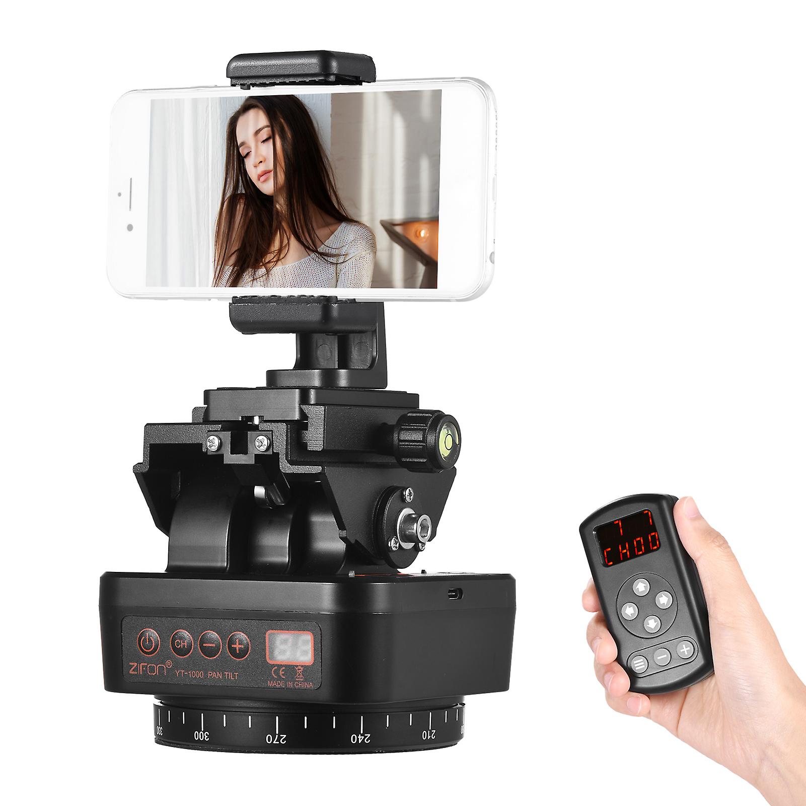 2.4g Wireless Control Automatic Tripod Head Motorized Panoramic Head ...
