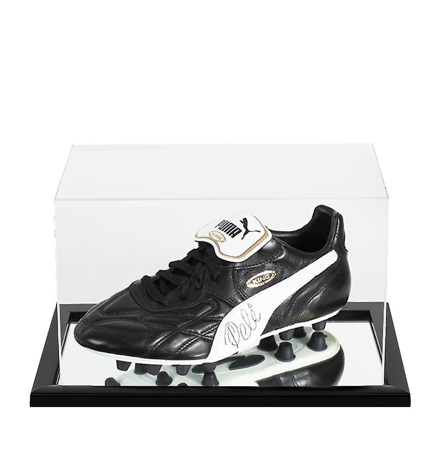 Pele Signed Boot: Puma King - In Acrylic Display Case | Fruugo UK
