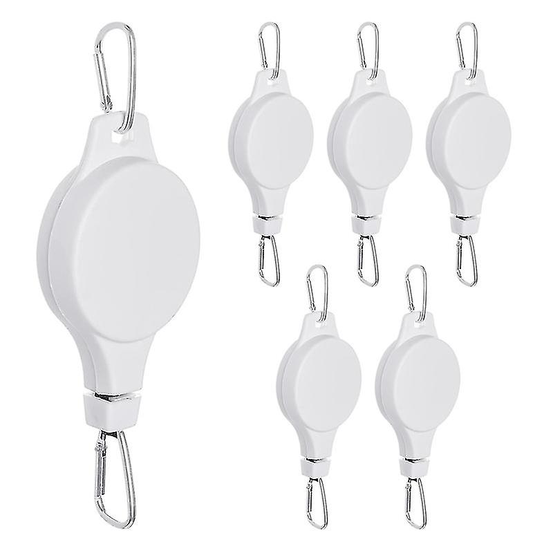 6 Pack Plant Pulley Retractable Hanger Easy Reach Plant Pulley ...