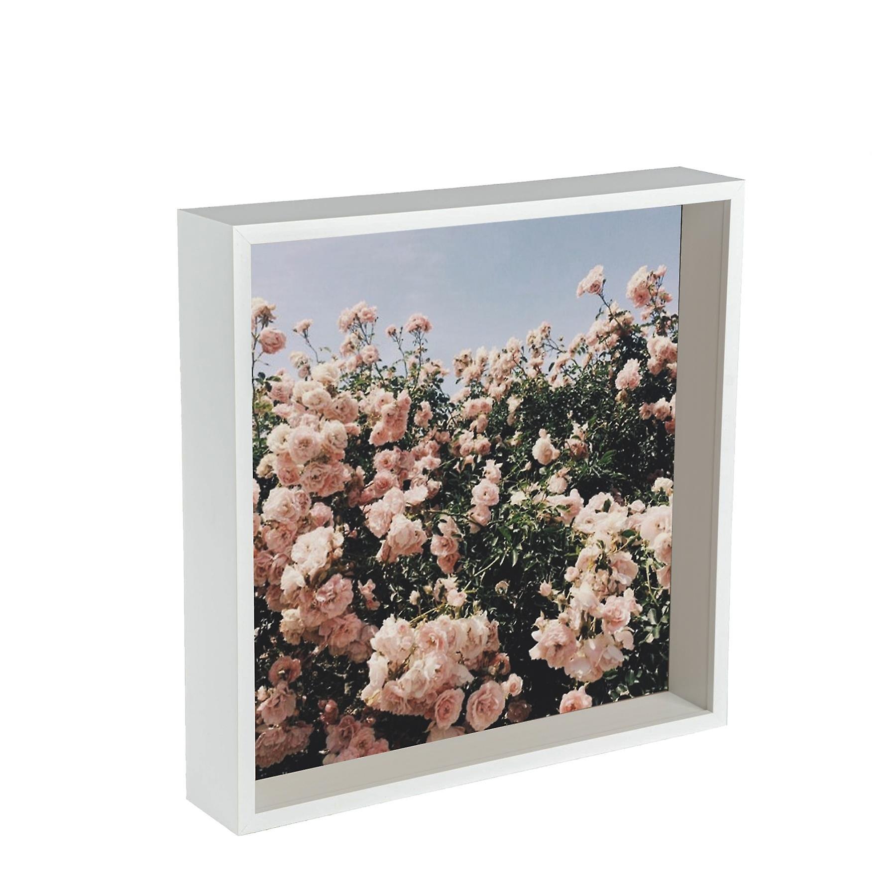 Nicola Spring 5 Piece Box Photo Frame Set - 12 x 12 Square Acrylic ...