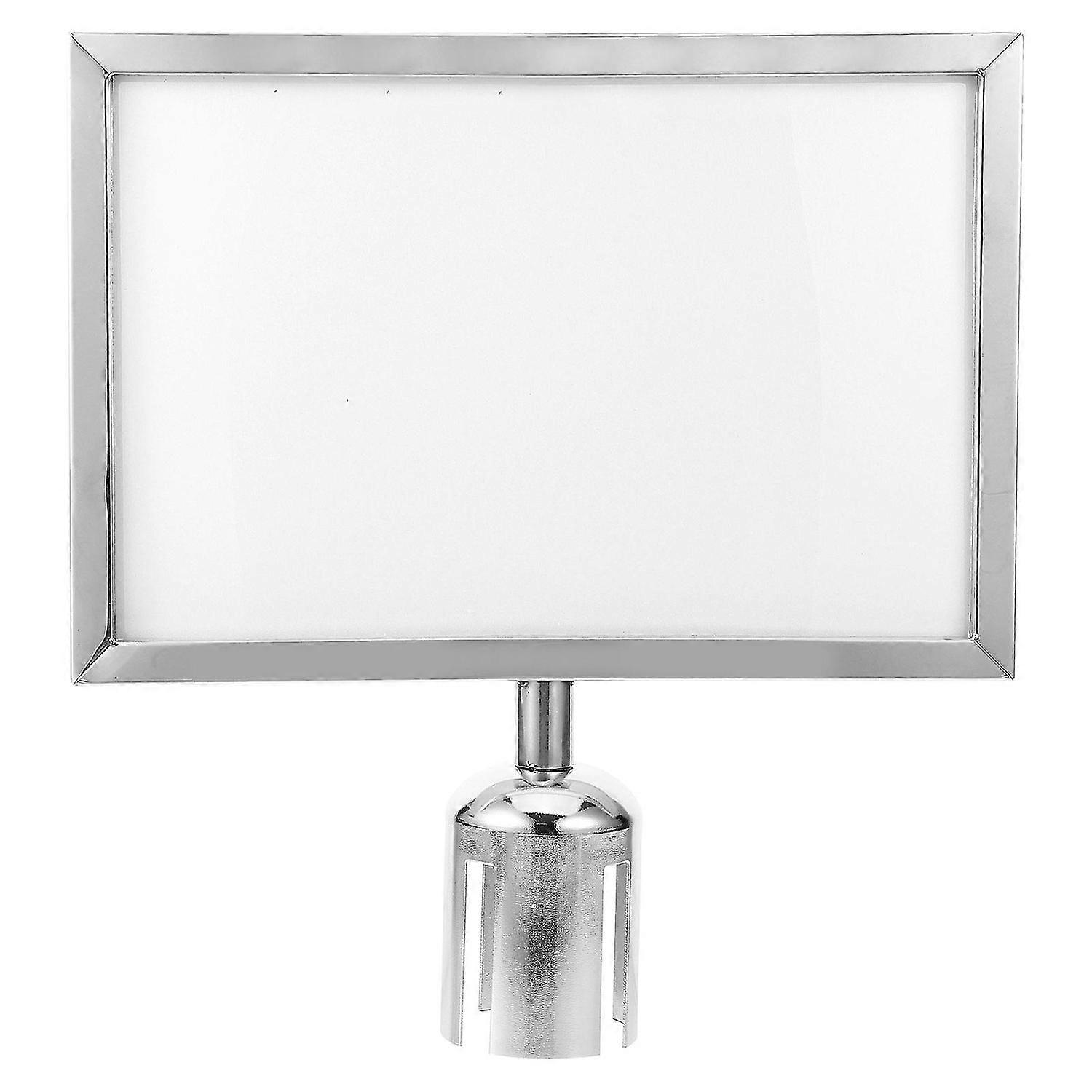 Stanchion Sign Holder Double Sided Sign Frame Stanchion Top Sign Frame ...