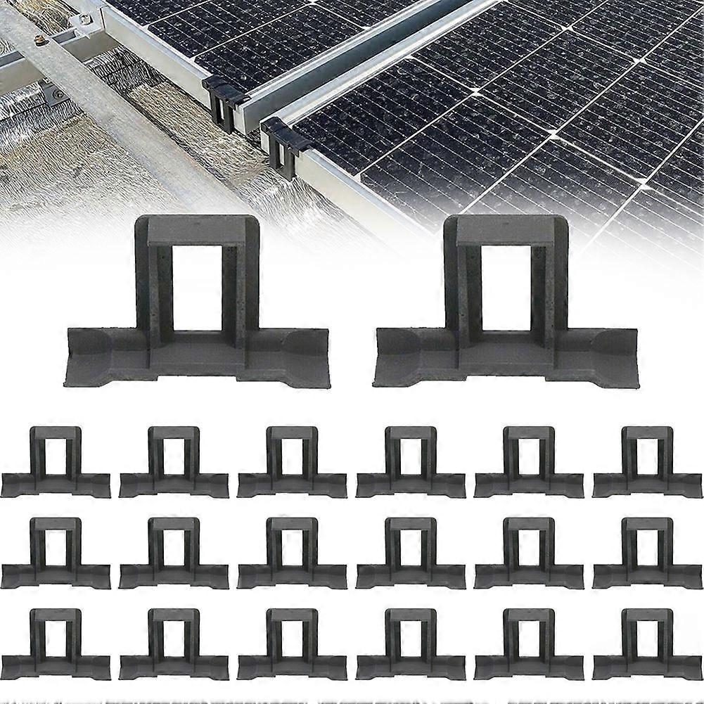 20Pcs Solar Panel Water Drainage Clips Kit PV Modules Cleaning Clips ...