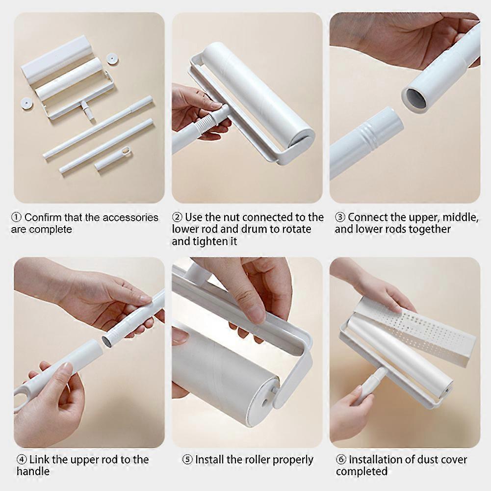 Unbeatable Lint Rollers with Long Handle Large Cleaning Lint Rollers ...
