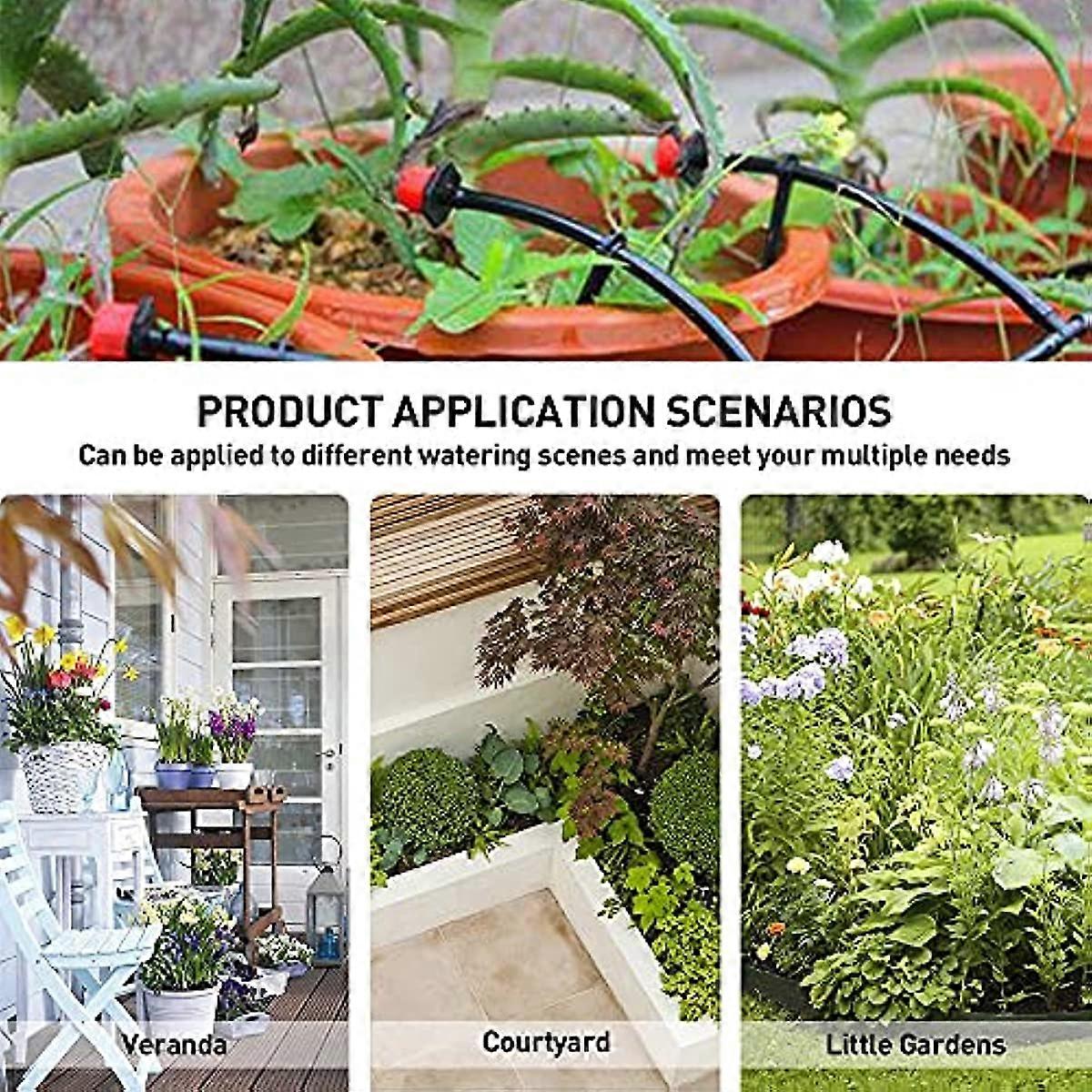 Irrigation System Kits 25M Garden Watering Drip System Automatic ...