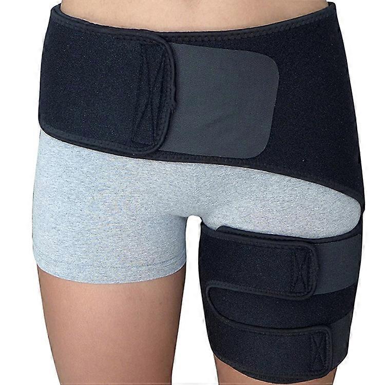 Hip Compression Support Band, Sciatica Pain Relief Thigh Hamstrings ...