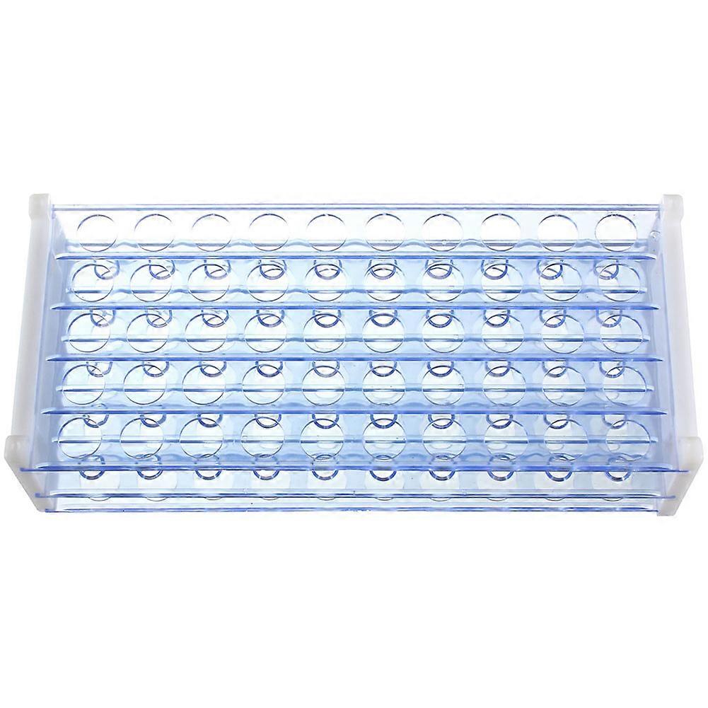 Plastic Test Tube Stand Bracket Rack for 12-13MM Test Tubes 50 Hole ...
