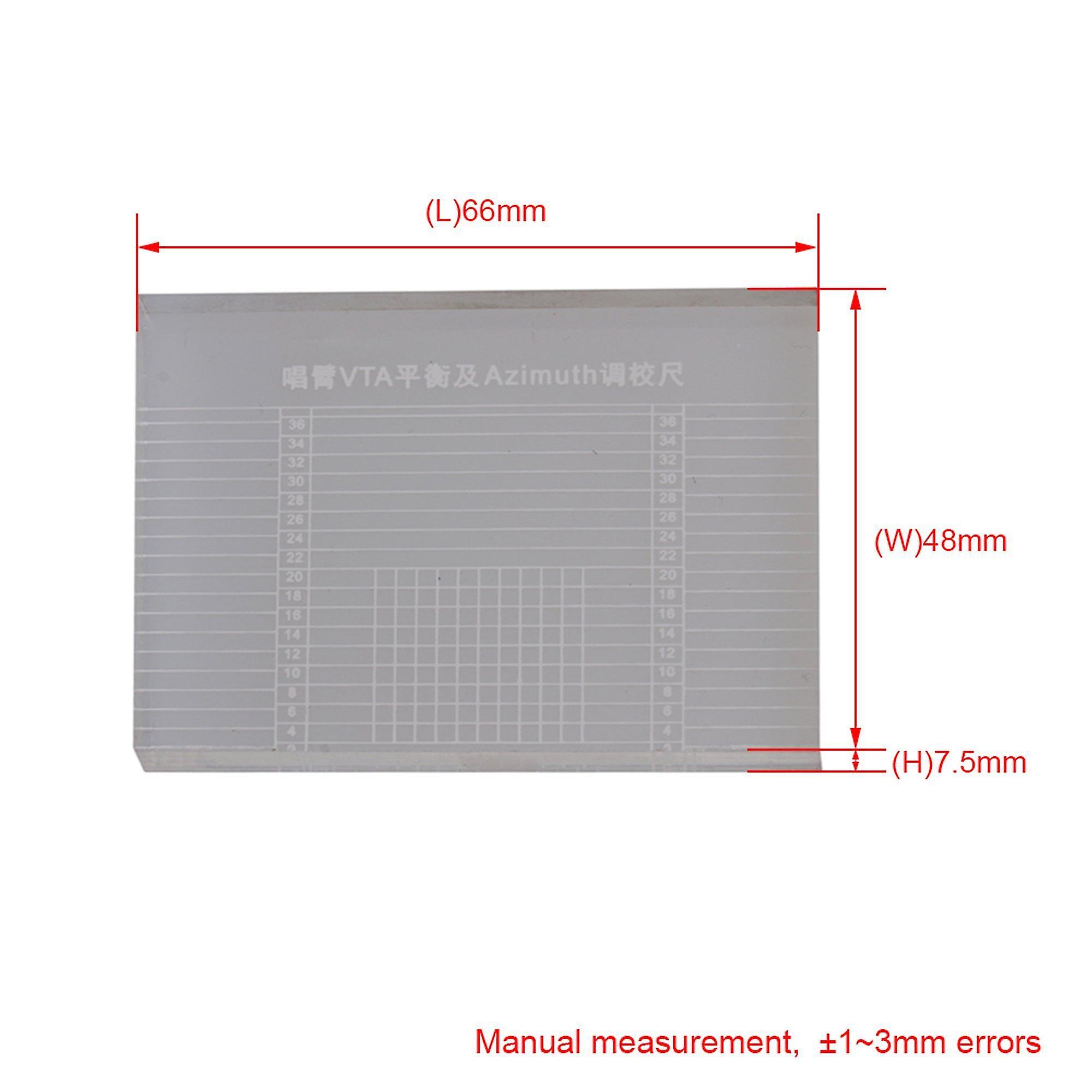 Turntables record players 6.6x4.8x0.75cm crystal vinyl recorderr ...