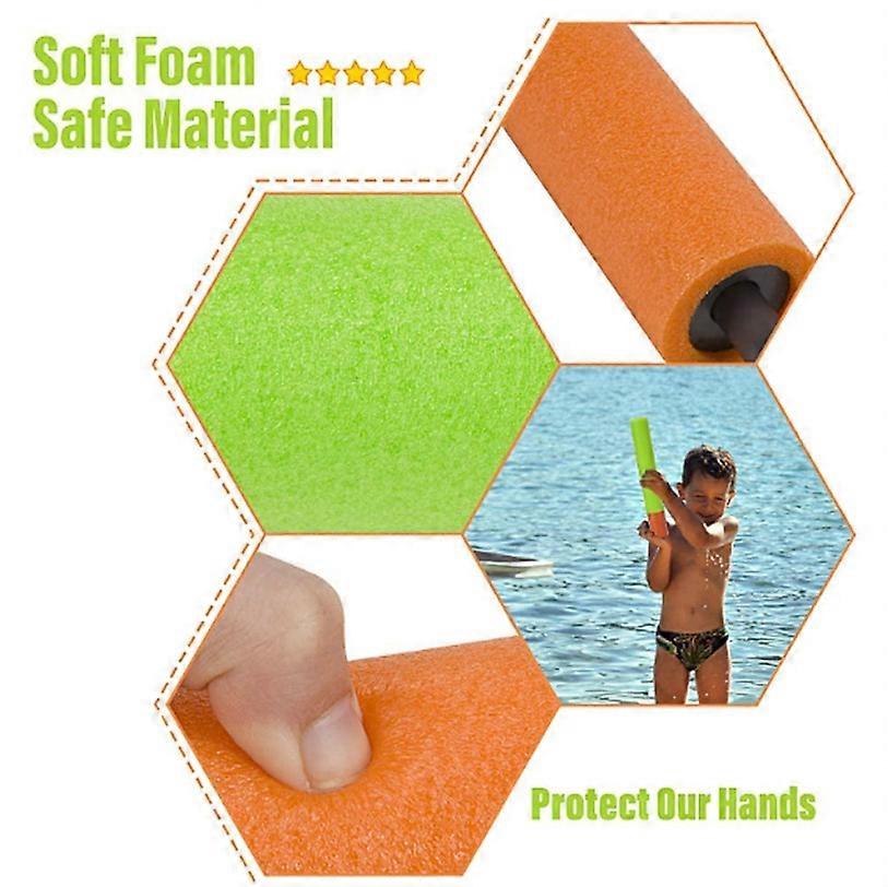 (6PCS)Water Gun, Super Soaker Foam Water Gun Long Distance Water ...
