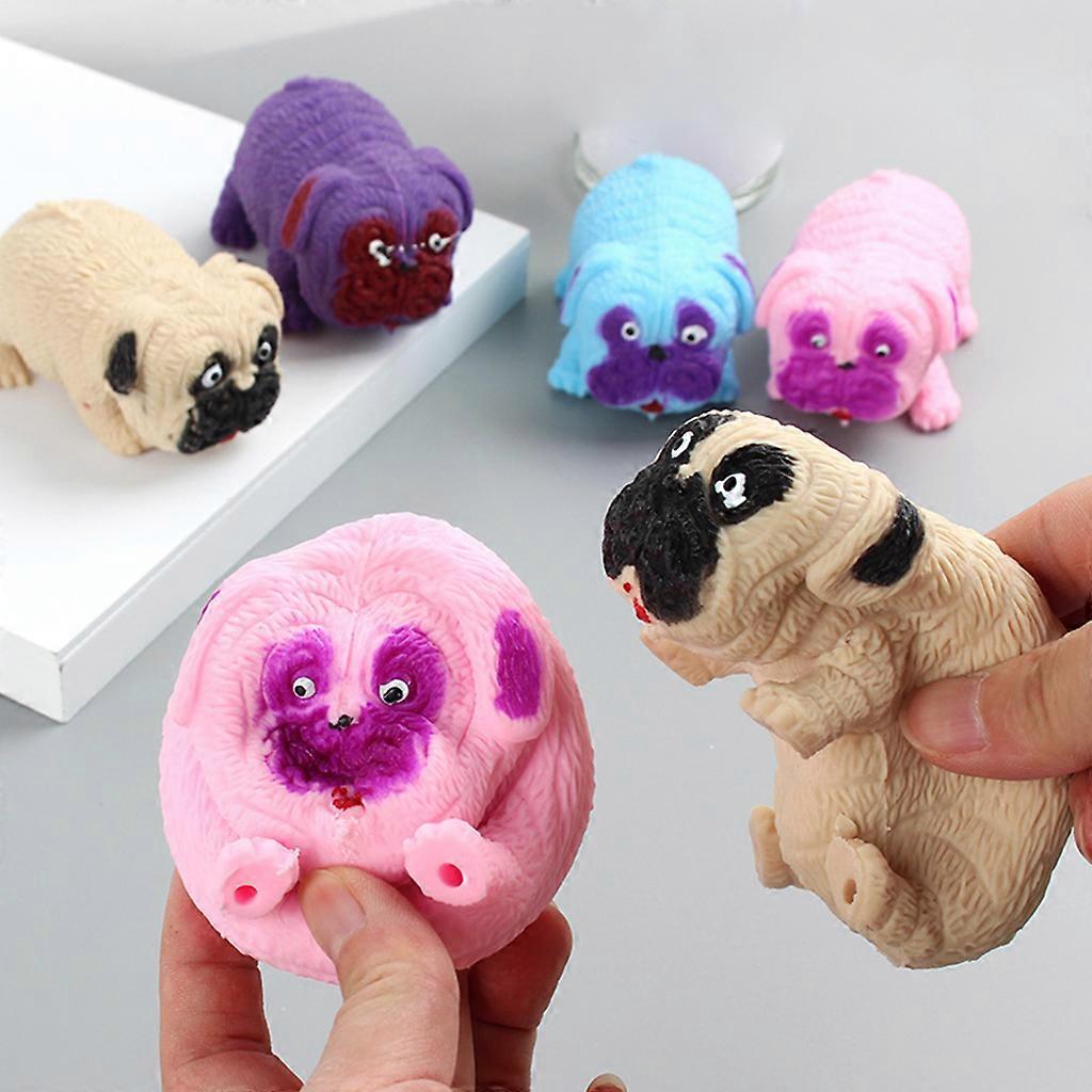 Cute Sensory Toys Squishy Cute Pug Pinch Toy Squeeze Vent Decompression ...