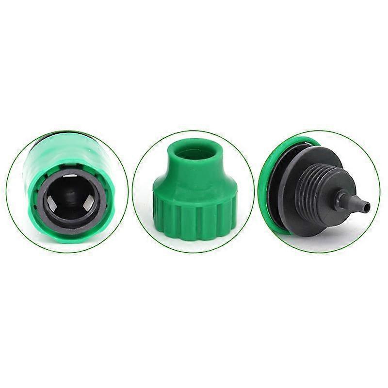 Water Inlet Connector - 1 Piece | 6mm | Plastic Material | Green ...
