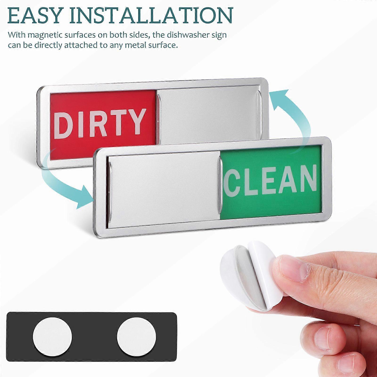 Clean Dirty Magnet Dishwasher Magnet Clean And Dirty Dishwasher Magnet ...