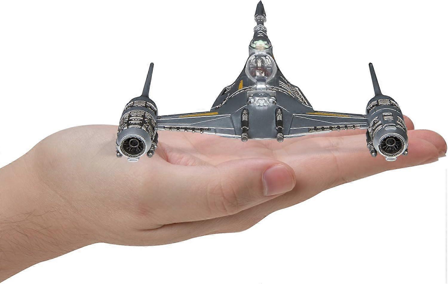 Star Wars - Micro Galaxy Squadron - 5inch Mando Starfighter with fig ...