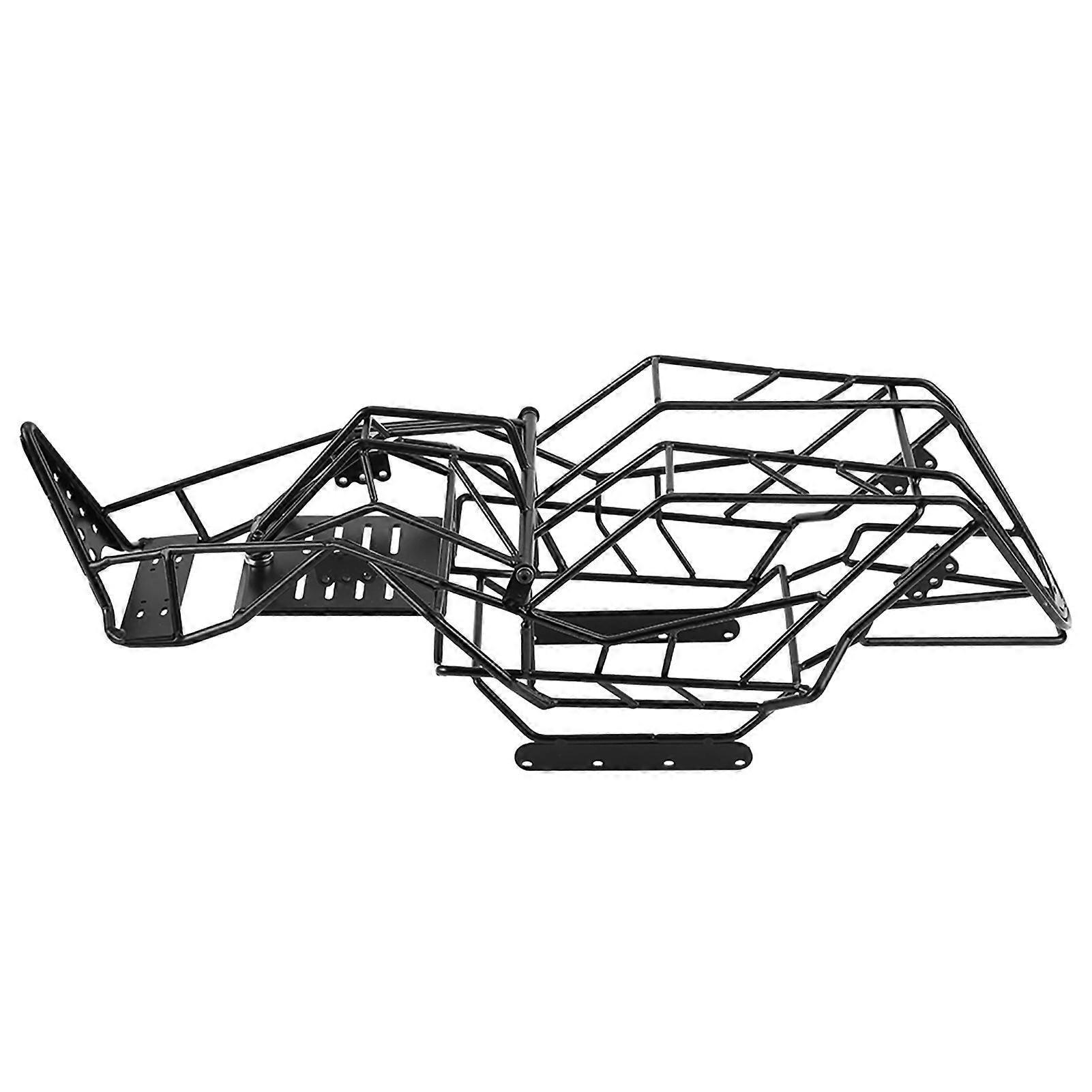 Black Metal Roll Cage Chassis Frame for Axial Wraith 90018 1/10 Scale ...
