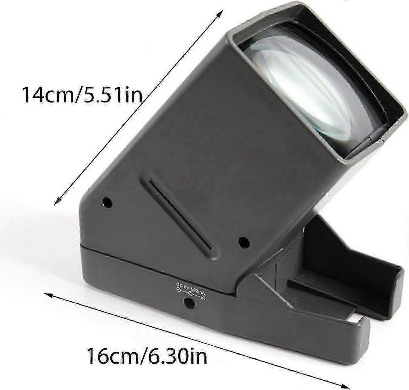 w 35 mm Slide and Film Viewer with 3x Magnification, LED Lighting, USB ...