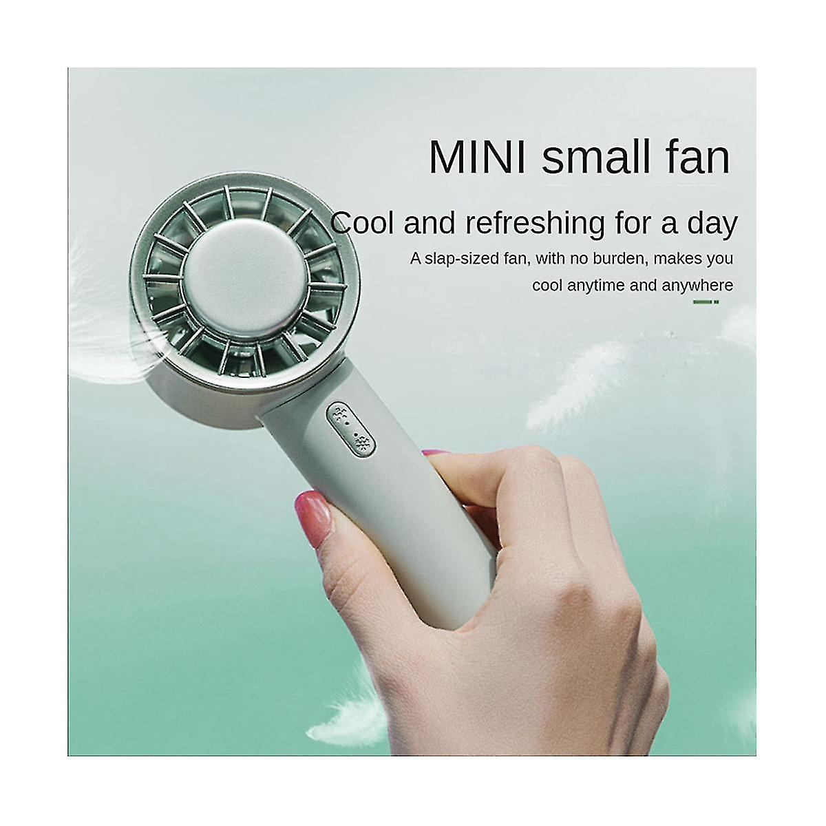 Mini Handheld Fan Semiconductor Refrigeration 2200mah Battery Usb ...