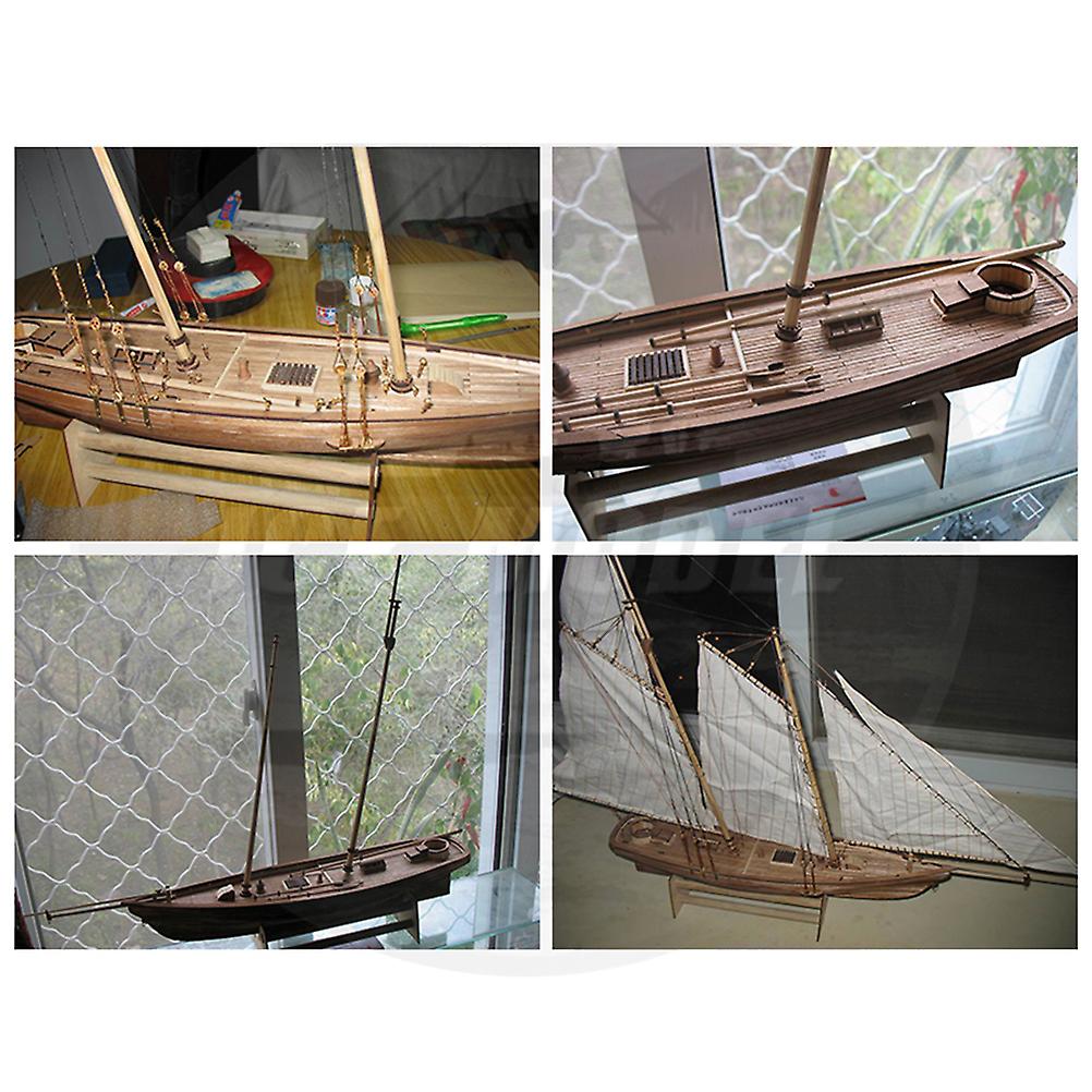 Wooden Sailboat Ship Kit Wooden Sailboat Model Boat Model Toy | Fruugo UK