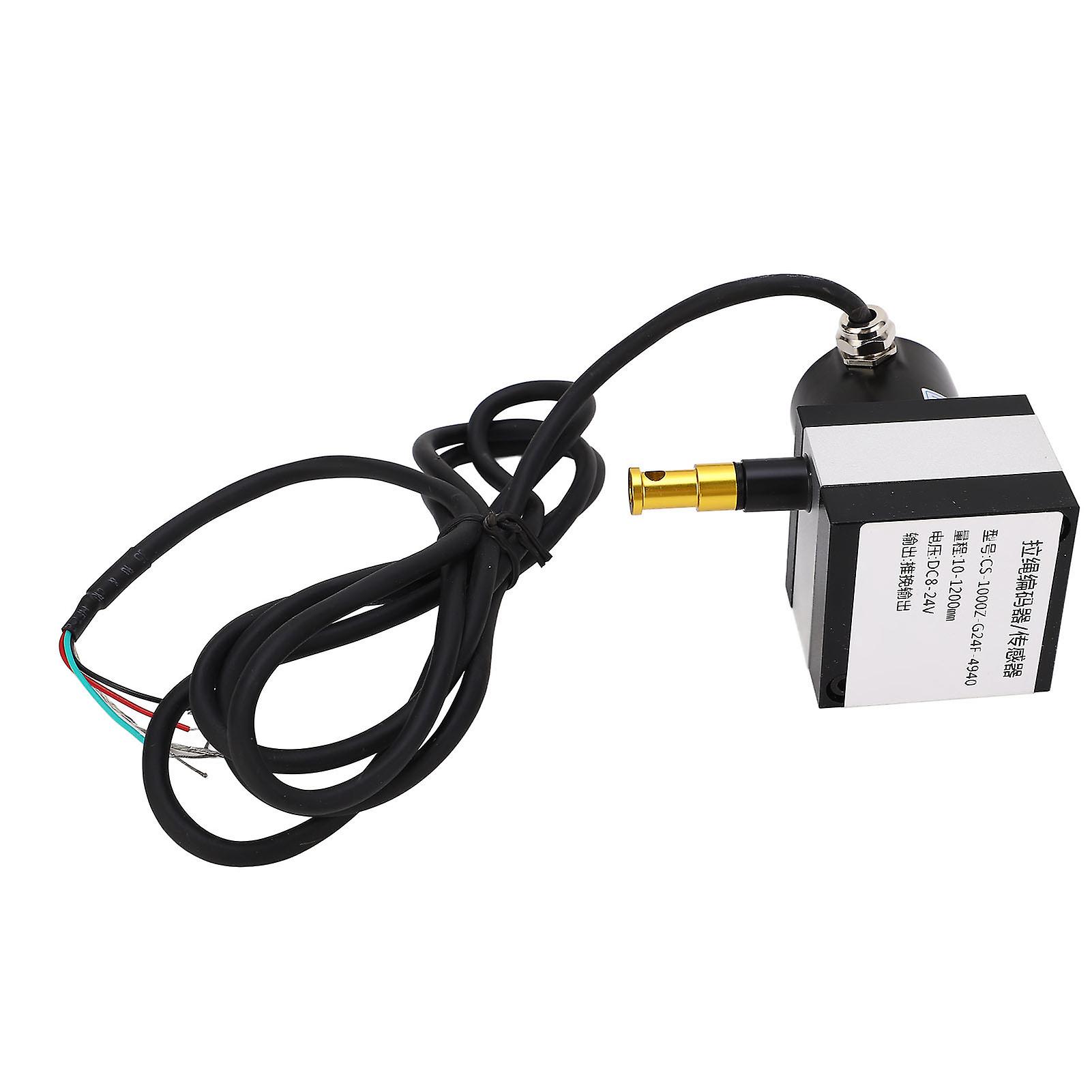 Draw Wire Encoder Pulse Stroke Optional Incremental Cable Switch Dia ...