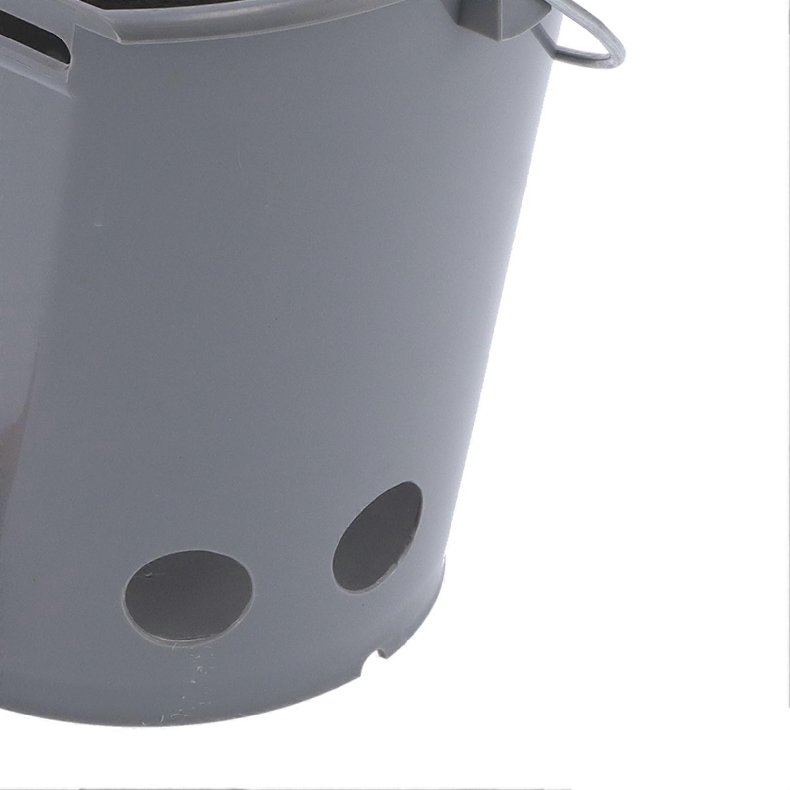 Milk Feed Bucket with 4 Nipples Check Valves Livestock Plastic Feeding ...