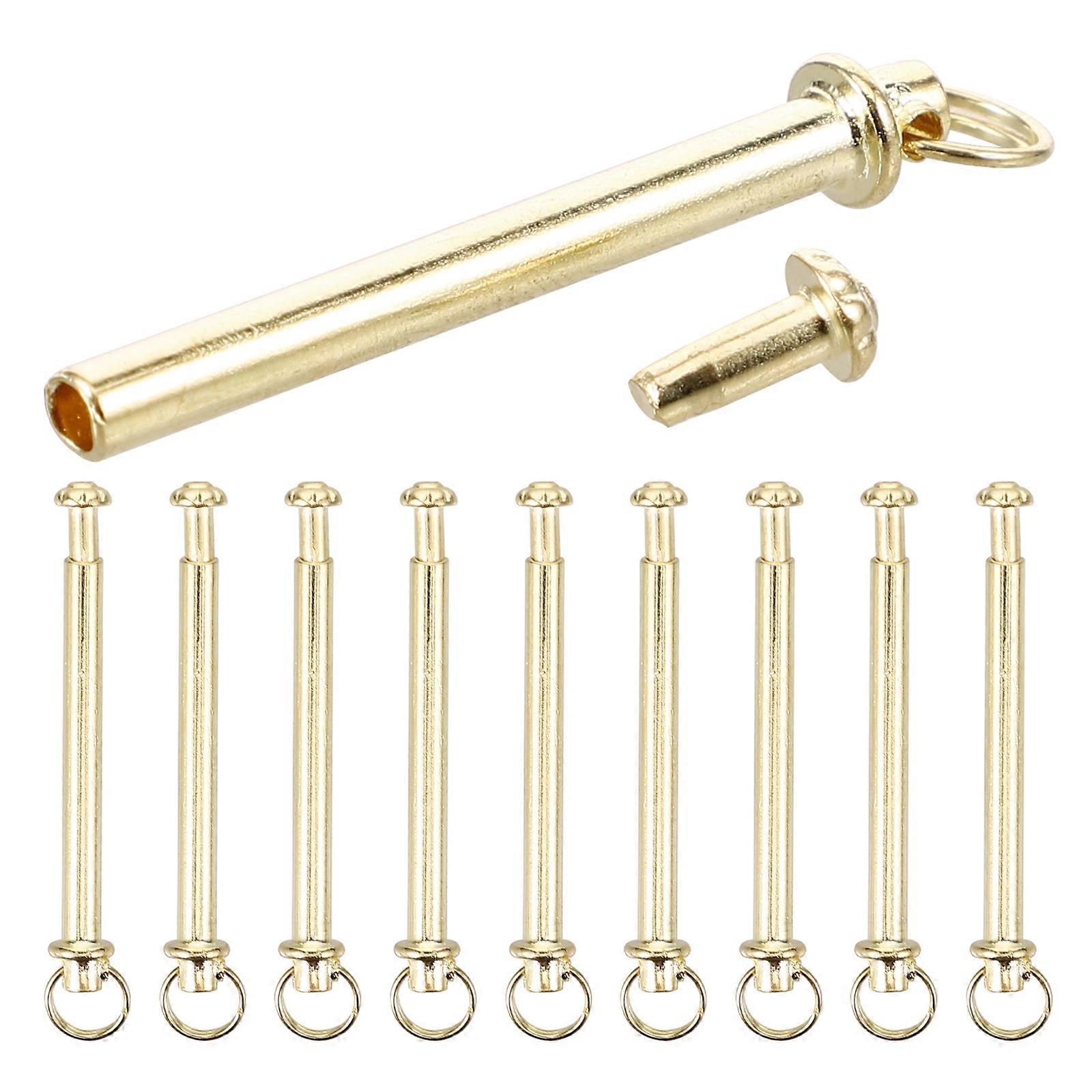 10 sets of Folding Hand Fan Shaft Rivets And Nuts Repair Kit Solid ...