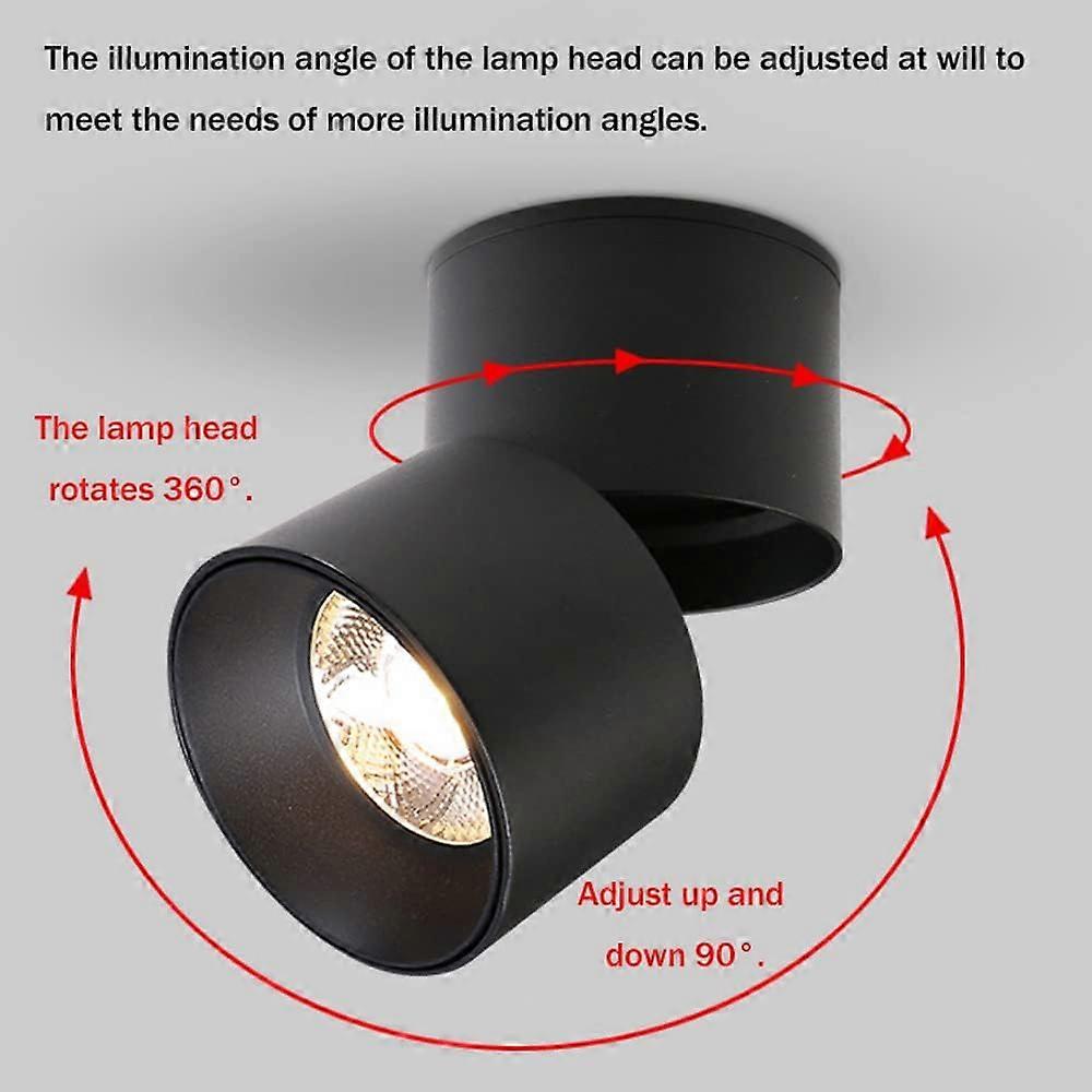 SDUYTDG 7W10W15W 20W Surface Mounted Downlight 360 Rotation Ceiling ...