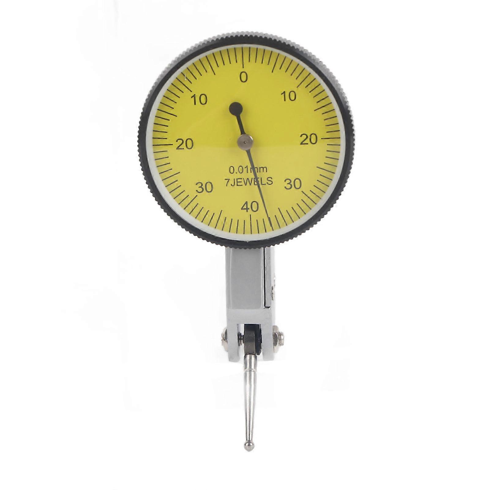Precision 0.01mm Lever Dial Test Indicator Meter Tool Kit Gage with ...