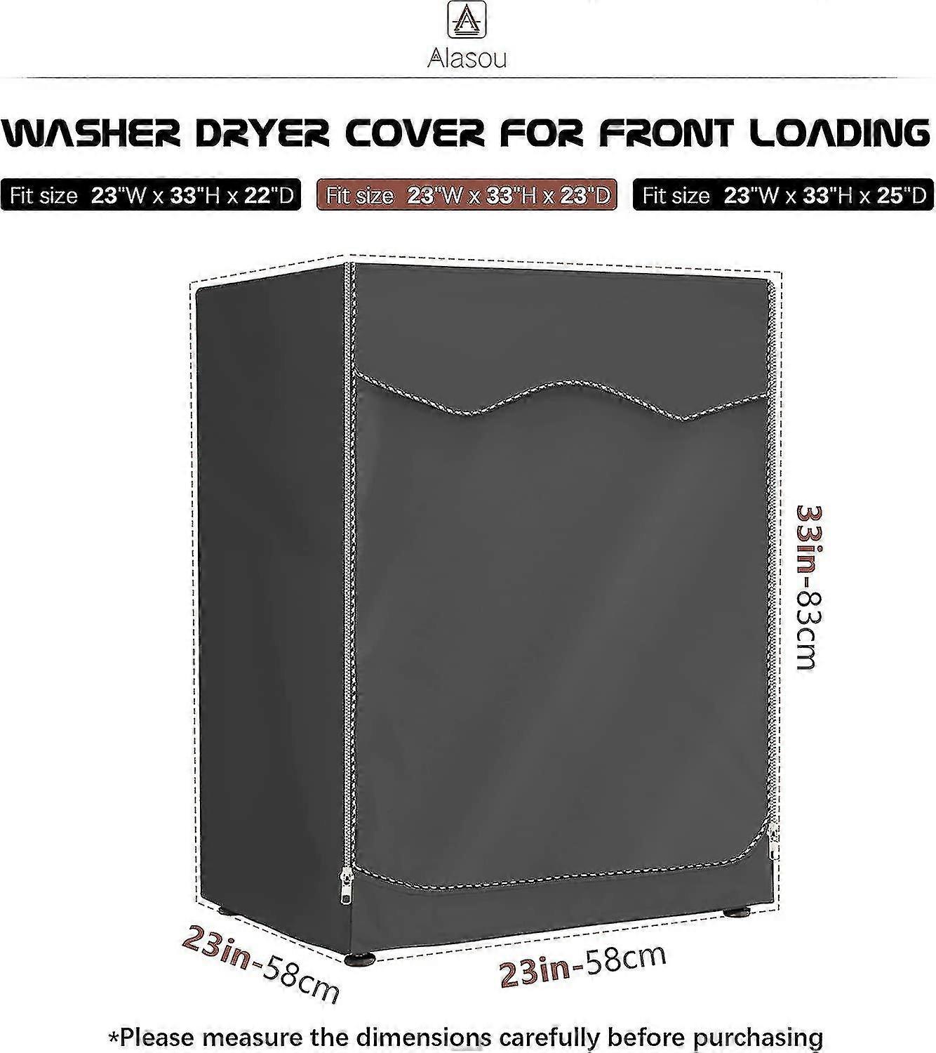 Dww-outdoor Washing Machine And Dryer Cover, Waterproof Washing Machine ...