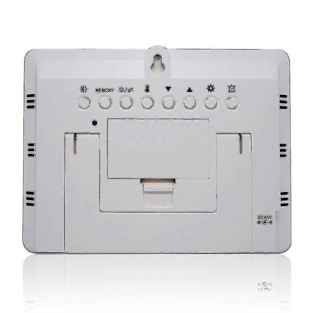 Wireless Weather Station Alarm Moon Phase Weather Clock With Outdoor ...