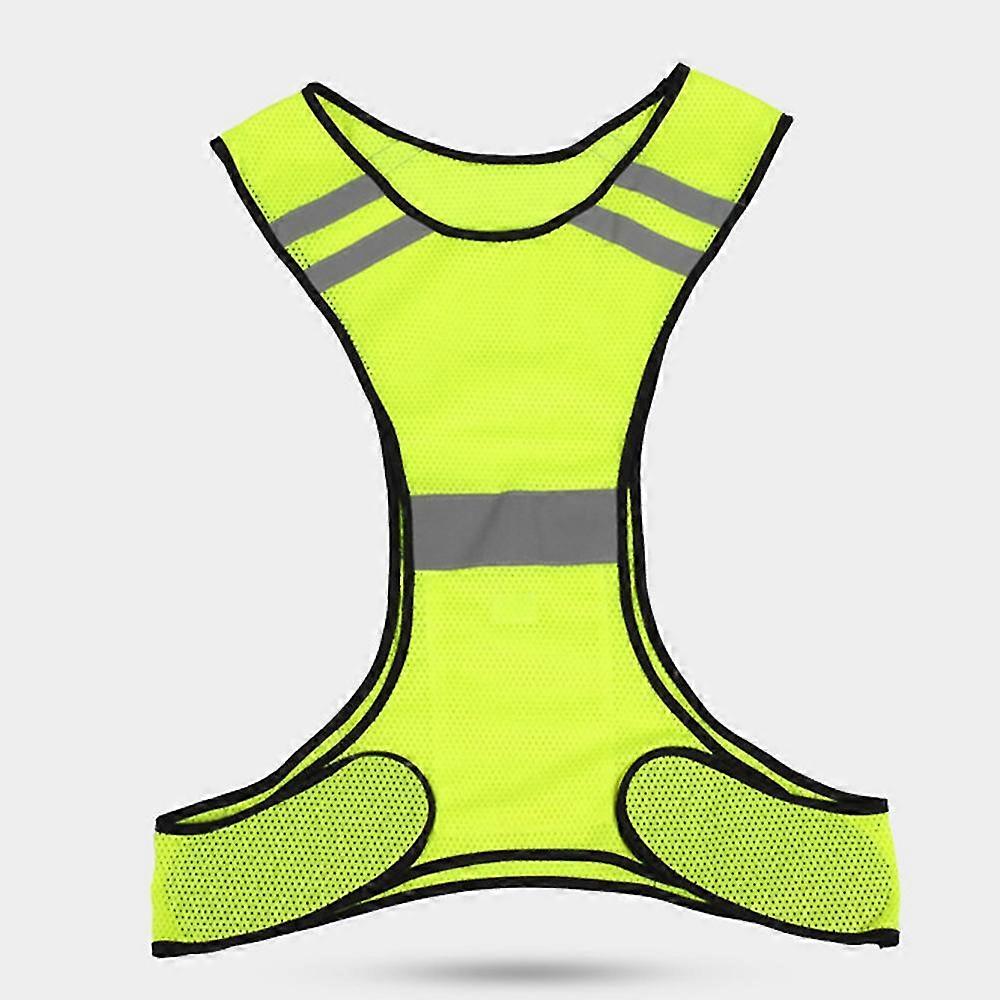 Reflective Safety Running Vest For Men Women Running Gear For Walking ...