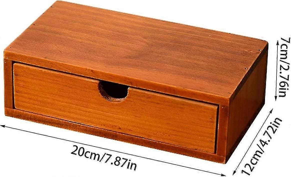 1pc Floating Shelf With Drawer Rustic Wooden Wall Shelves Farmhouse ...