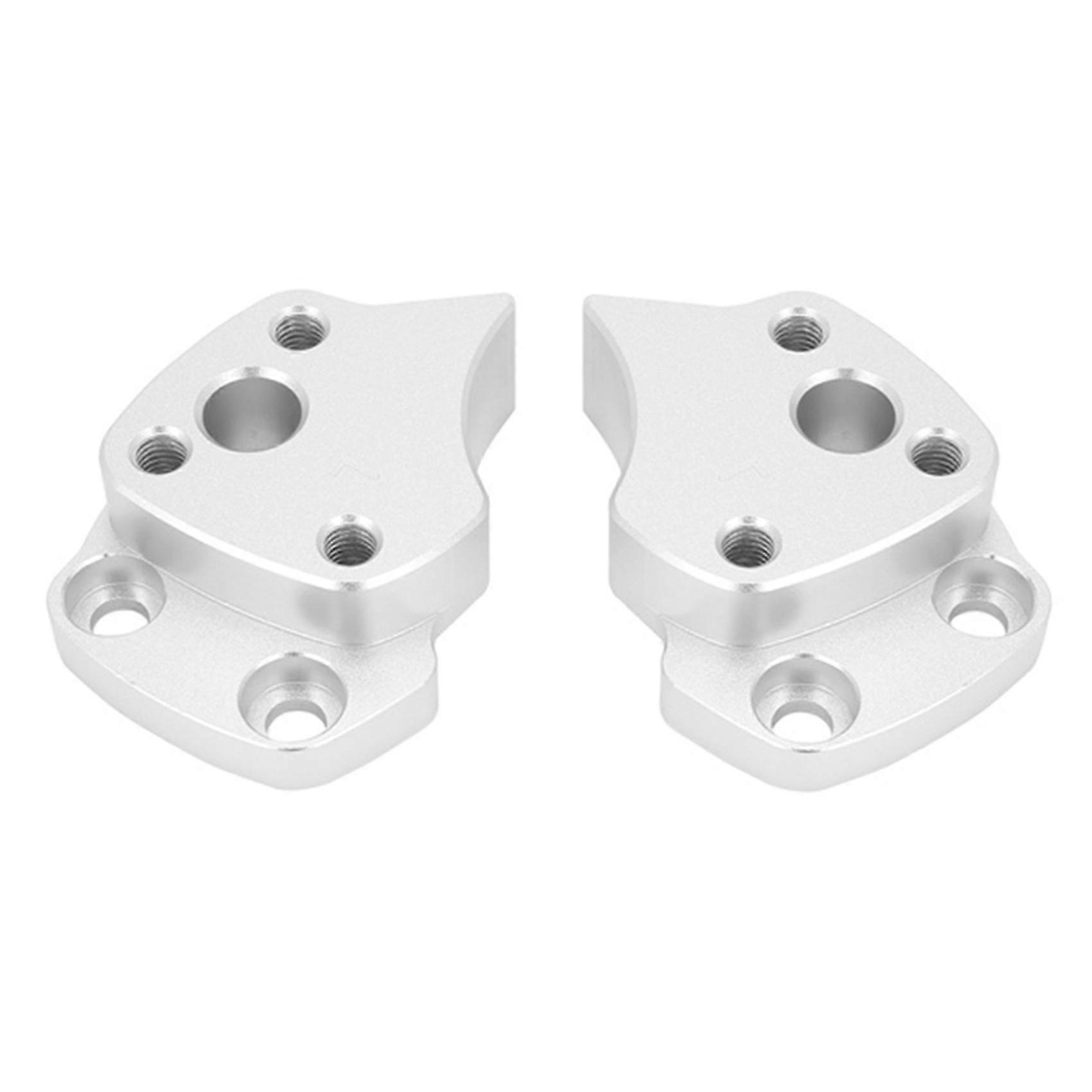 2 Set 25mm Handlebar Riser For Fjr1300 Fjr 1300 2001-2005 Silver Handle ...