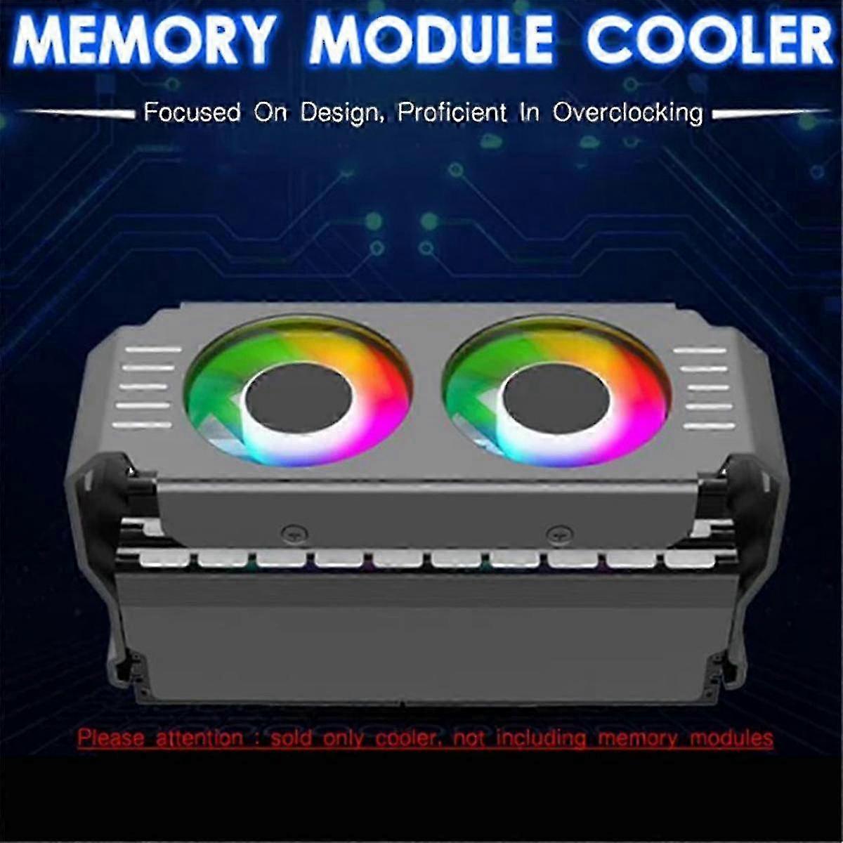 Computer RAM Memory Module Cooler PC DDR4 DDR5 Overlock Dual ARGB Sync ...