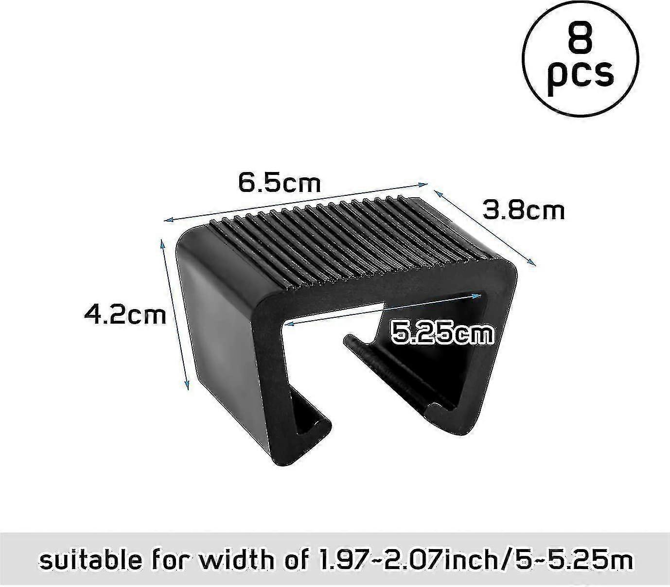 8 Pcs Rattan Furniture Clips, Patio Wicker Furniture Clips Outdoor ...