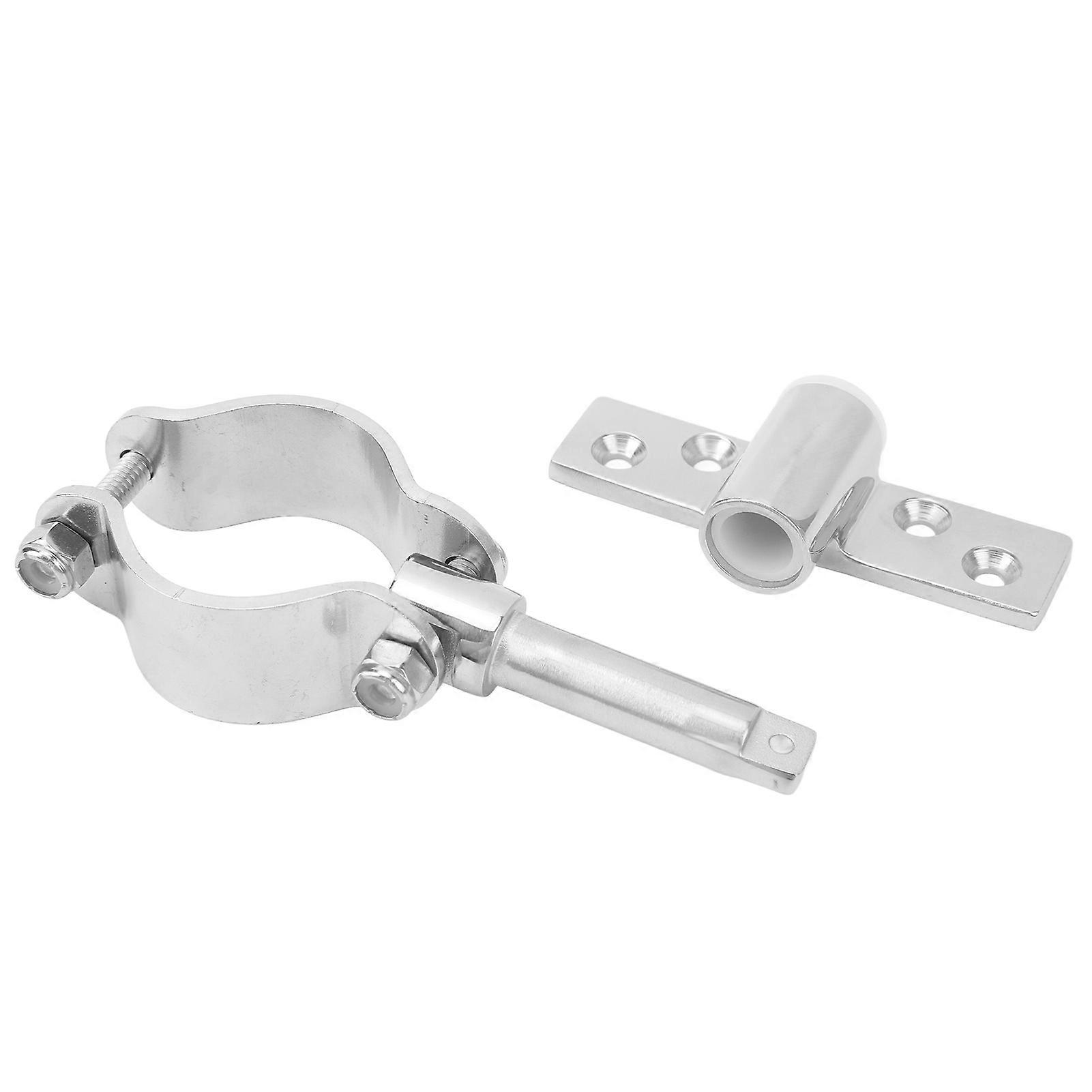 2Pcs Clamp On Rowlock Socket Stainless Steel Durable Simple ...