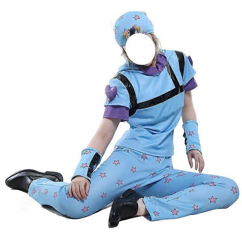 Johnny Joestar Cosplay Costume JoJo's Bizarre Adventure Cosplay Costume ...