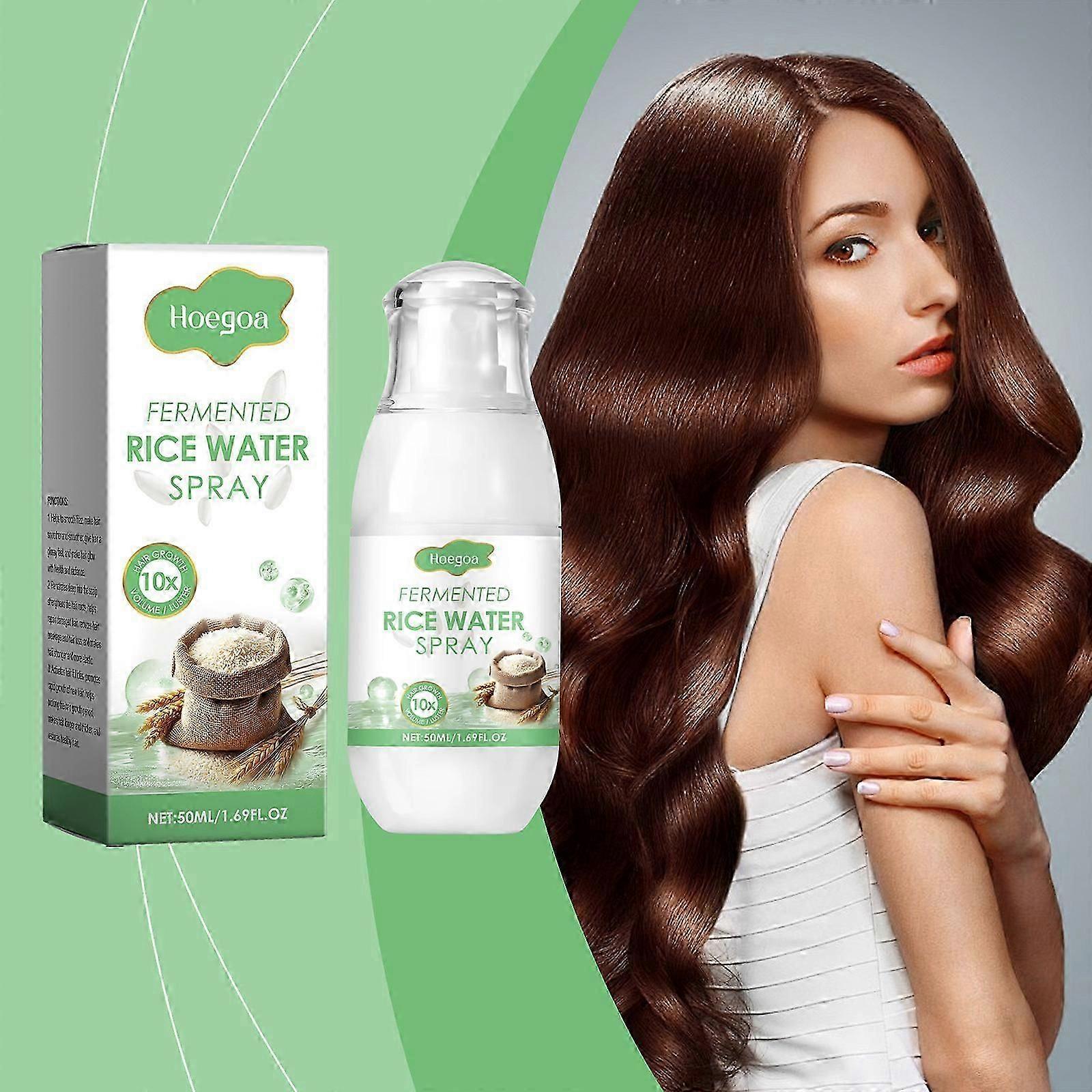 Rice Water For Hair Growth, Hair Serum For Hair Growth, Fermented Rice ...