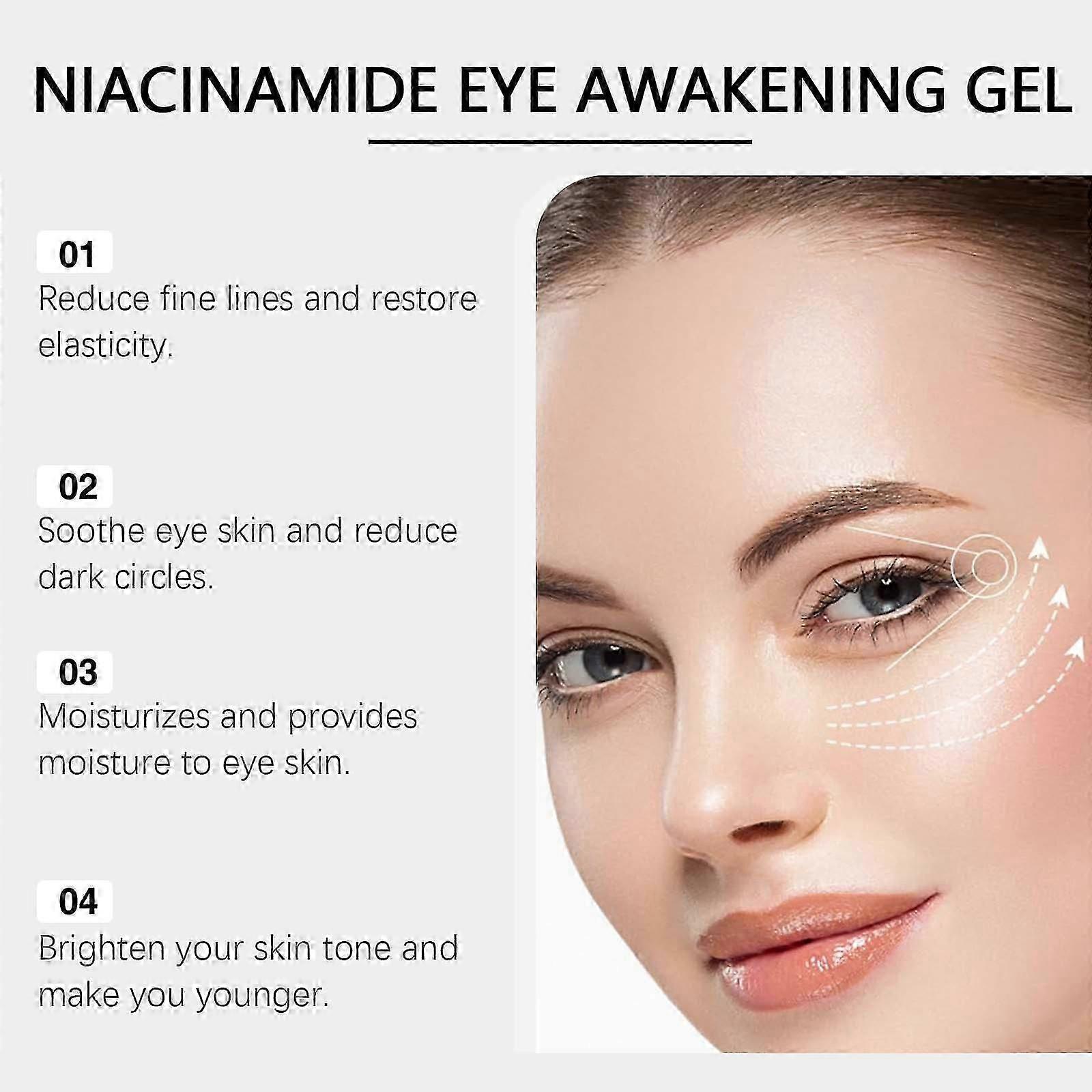 Awakening Eye Gel - Natural Tightening & Lifting Eye Cream, Organic ...