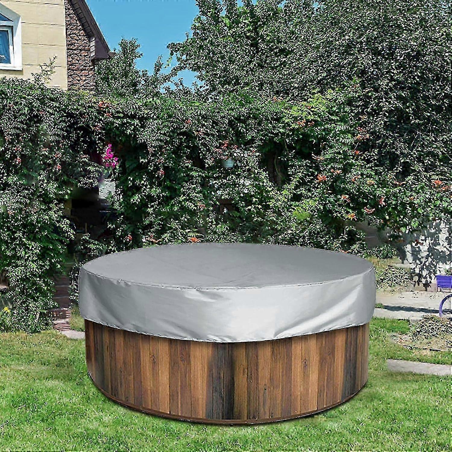 SPA Cover For Hot Tub,Waterproof Round Inflatable Hot Tub Cover - Water ...