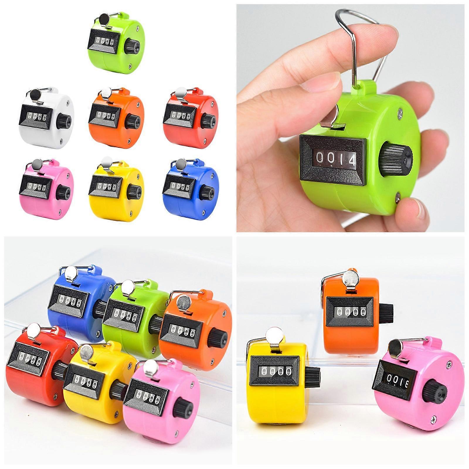 4 Digit Number Count Clickers Hand Mechanical Counters Clickers ...