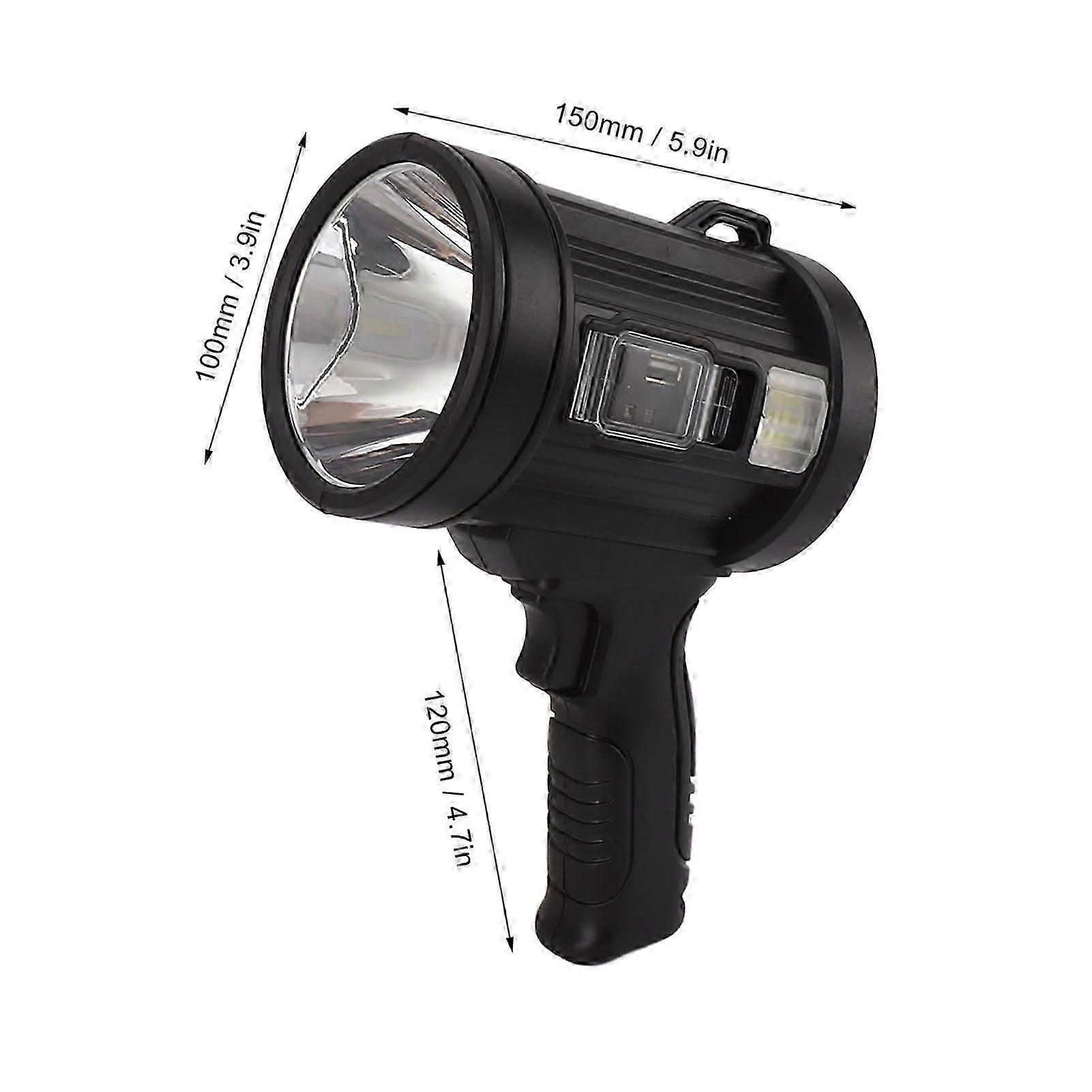 Solar Handheld Spot Light Multifunction Waterproof Super Bright ...