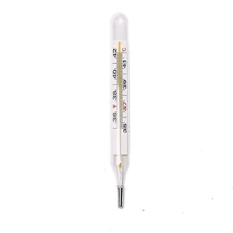 Medical Mercurial Glass Thermometer Large Screen Clinical Measuring ...