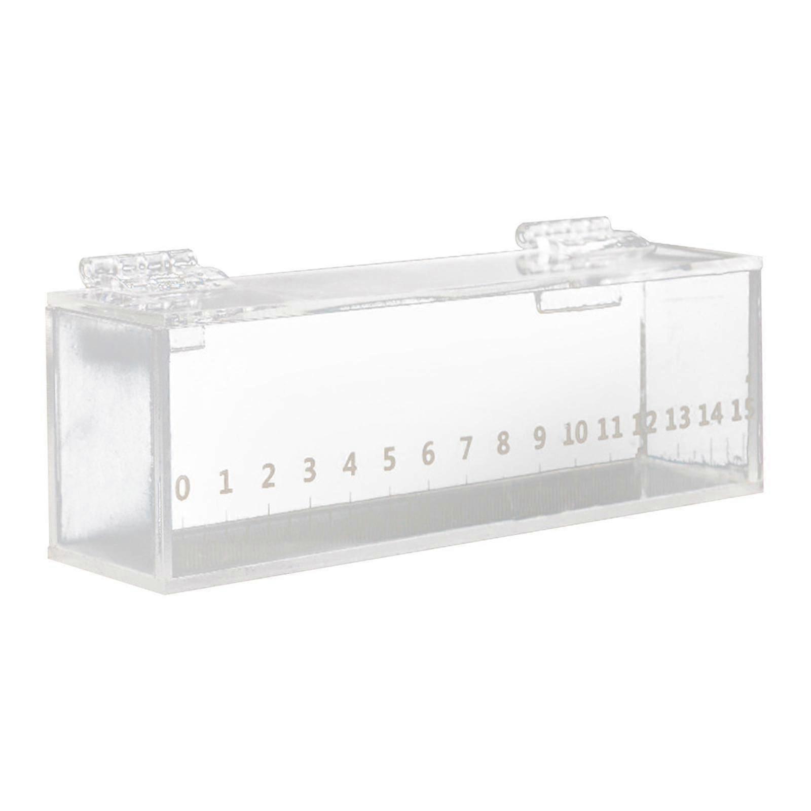 Fish Viewing Box Acrylic Small Holder Mini Aquarium Clear Fishing Photo ...