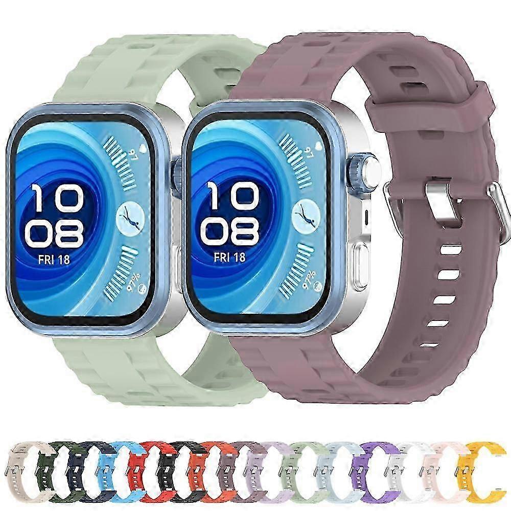 För Huawei Watch Fit 4 Pro - Silikonrem av högsta kvalitet med ...