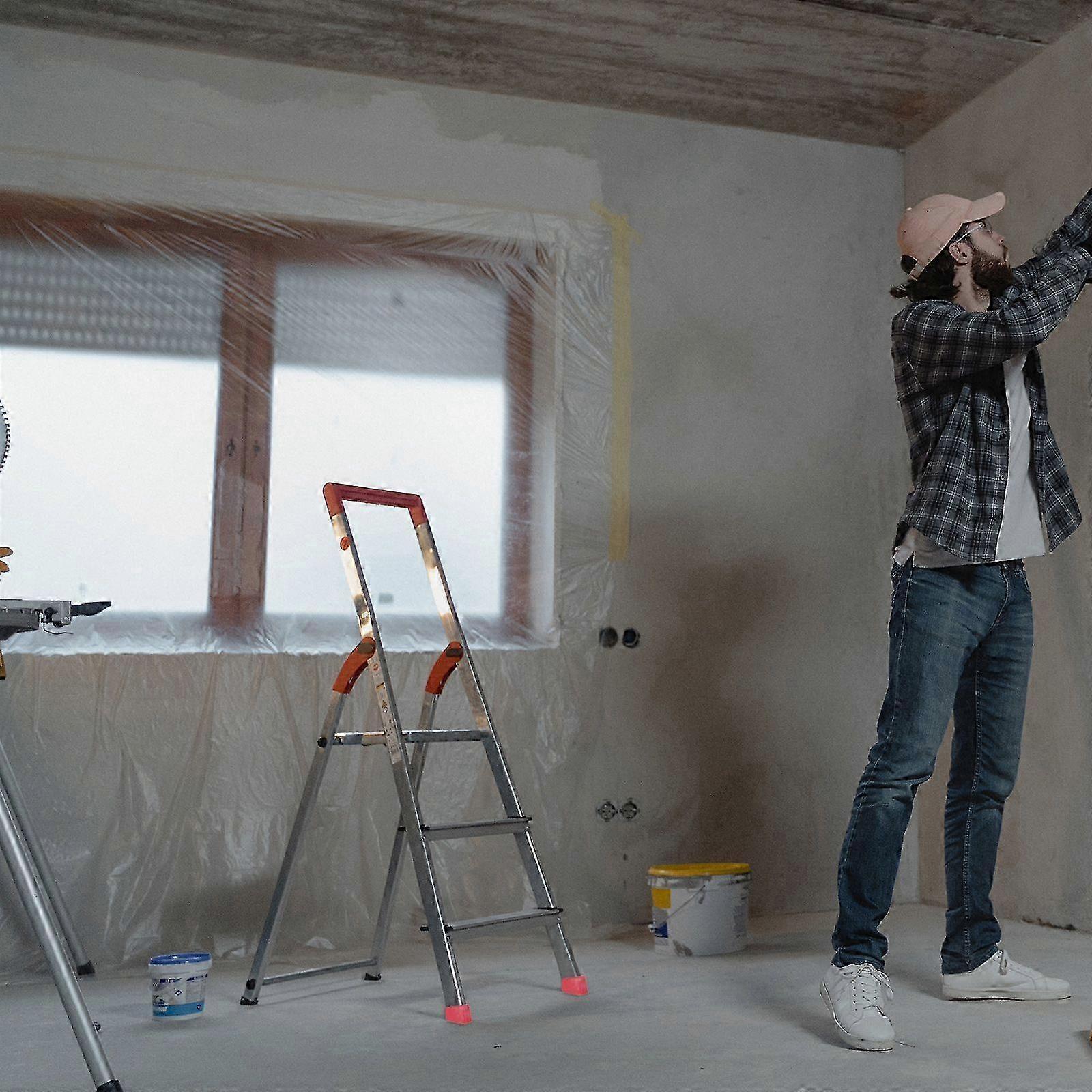 Non-Slip Ladder Foot Covers - 2 Pack Universal Step Ladder Protectors ...